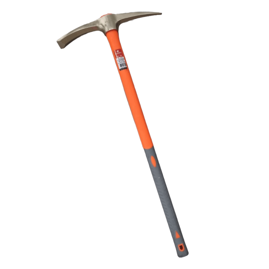 PICO FORJADO PUNTA Y PALA ANTICHISPA – 59 MM – CABO DE FIBRA DE VIDRIO ...